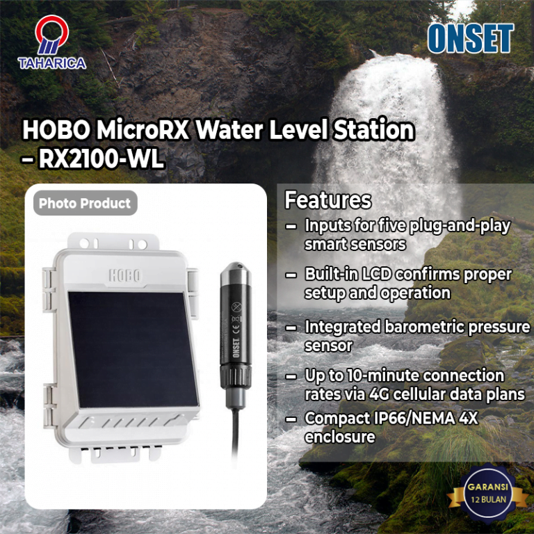 Jual HOBO MicroRX Water Level Station - RX2100-WL - Alat Uji