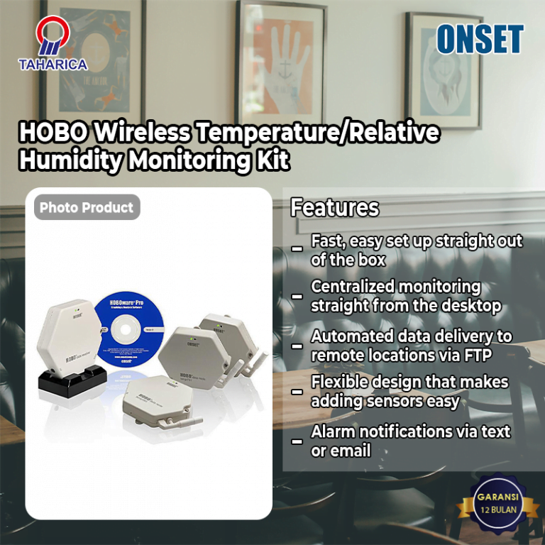 HOBO Wireless Temperature/Relative Humidity Monitoring Kit - Alat Uji