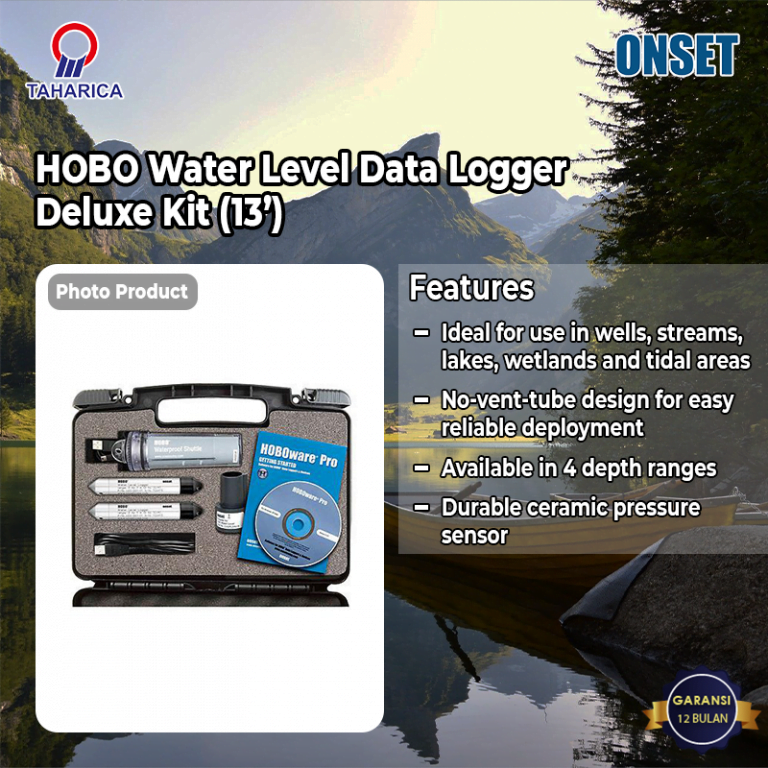 HOBO Water Level Data Logger Deluxe Kit (13’) - Alat Uji