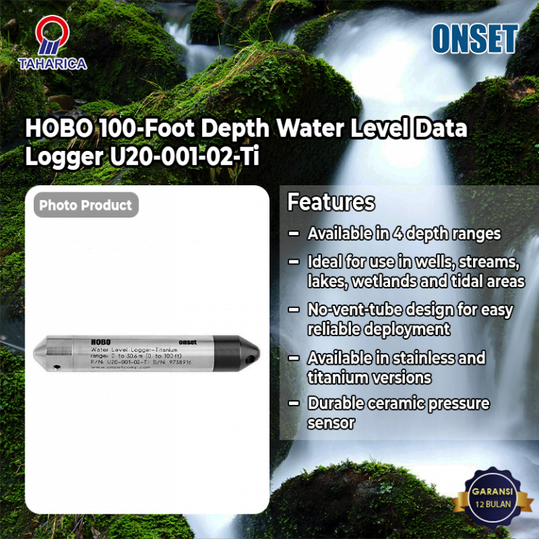Memantau Arus Air dengan Water Level Data Logger - Alat Uji