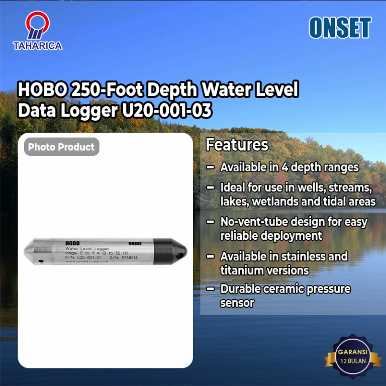 Jual HOBO Water Level Data Logger MX2001 Bluetooth – Alat Uji