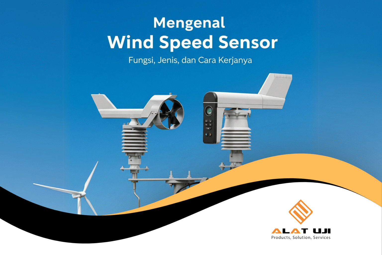 Wind Speed Sensor: Pengertian, Fungsi, Jenis, & Aplikasi Lengkap
