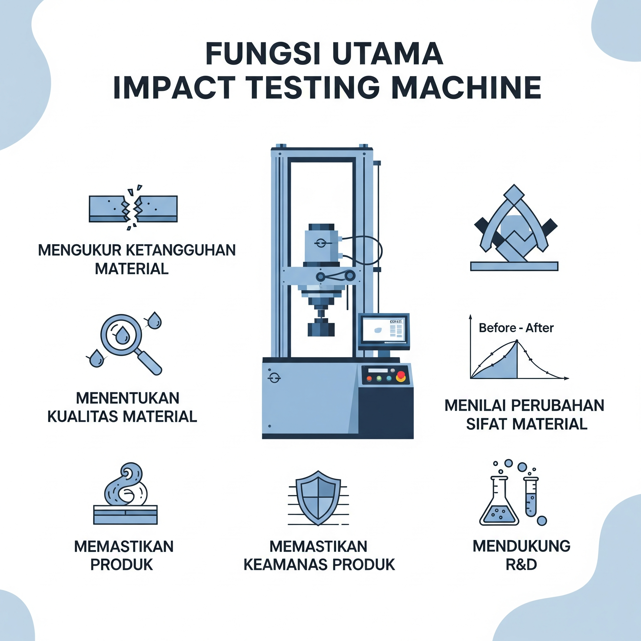 Impact Testing Machine | Pengertian, Fungsi dan Contohnya - Alat Uji